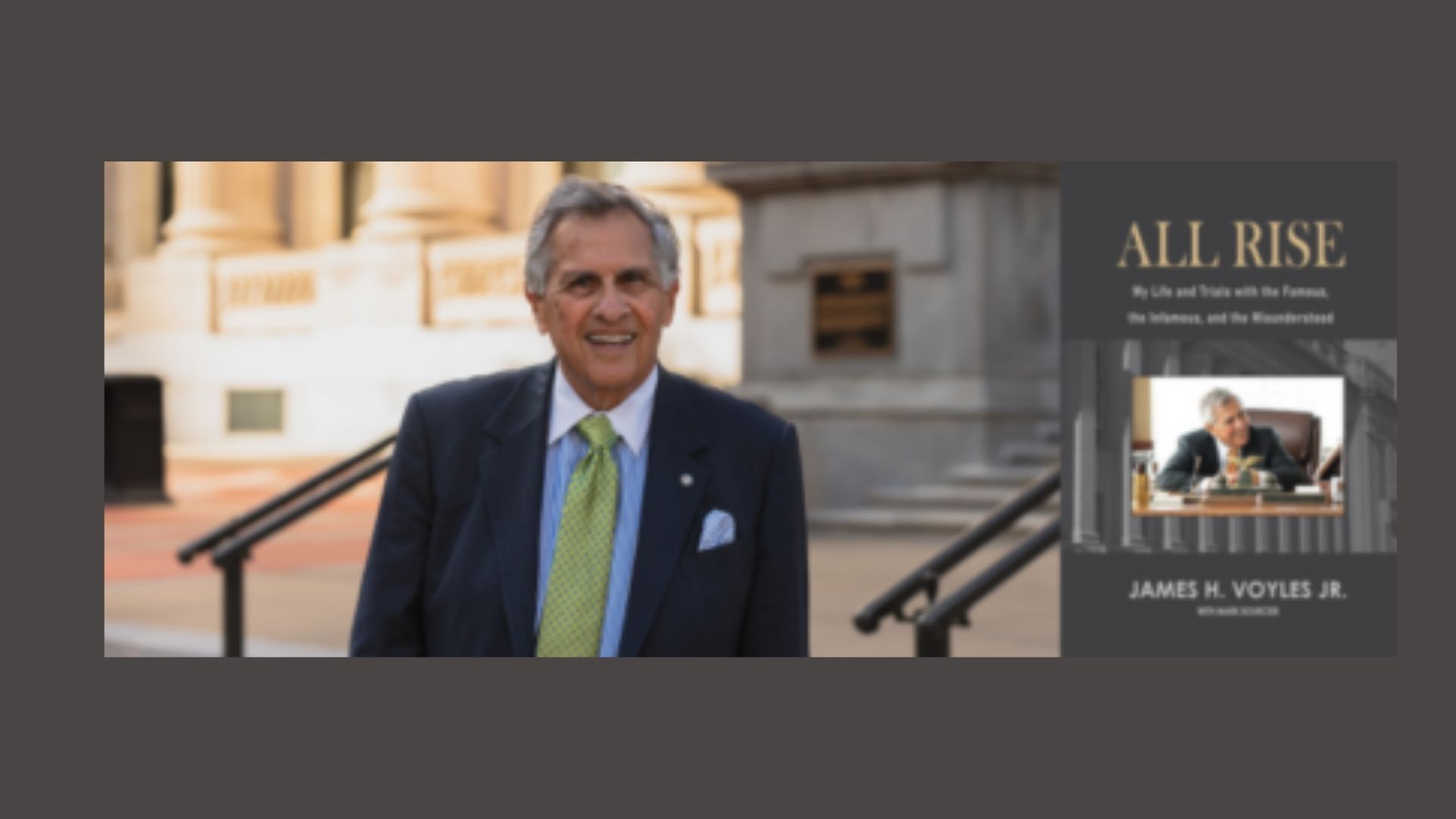 Prominent criminal defense attorney James H. Voyles will host an author ...